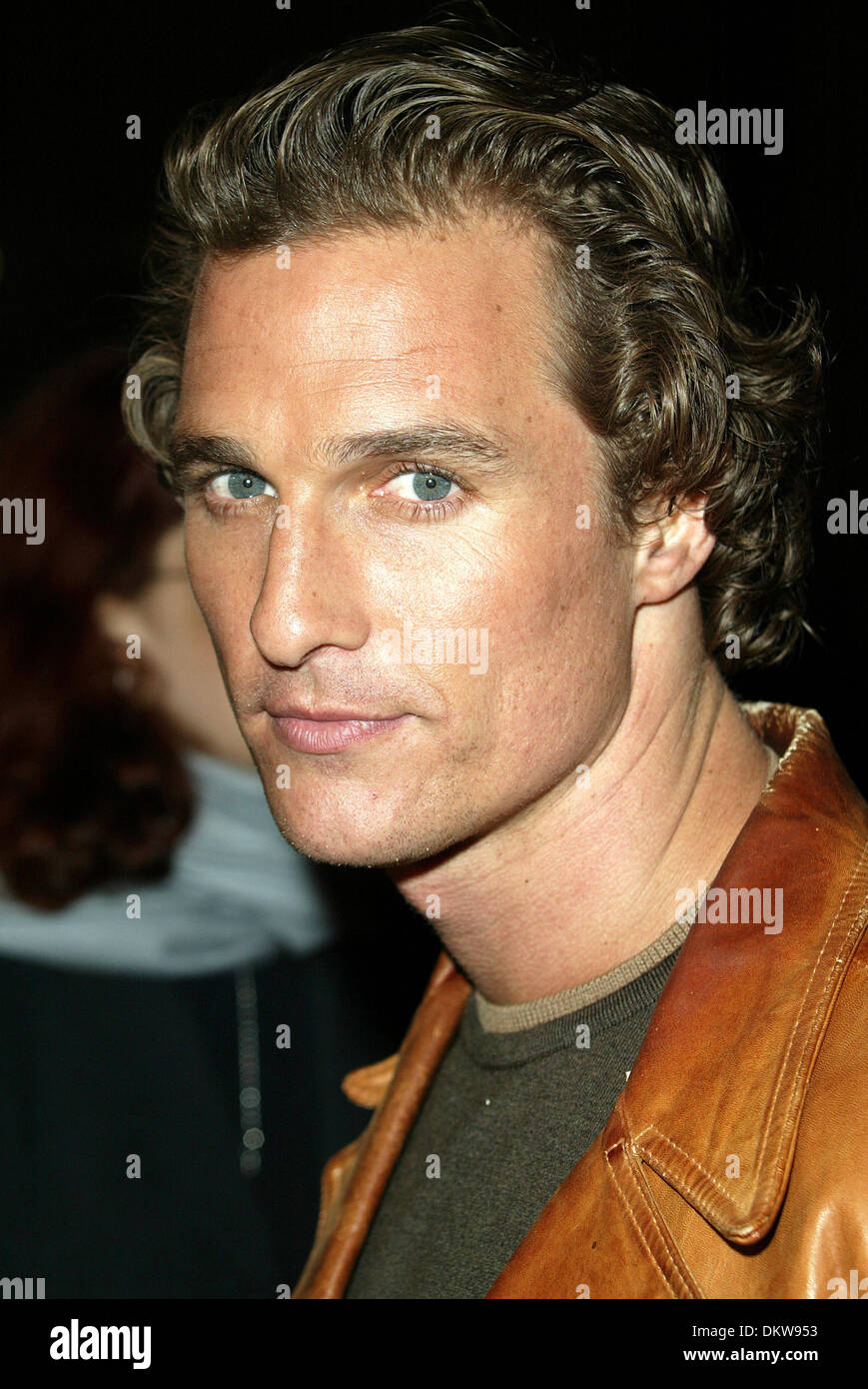 MATTHEW MCCONAUGHEY.ACTOR.SANTA MONICA, LOS ANGELES, USA.09/04/2002 ...