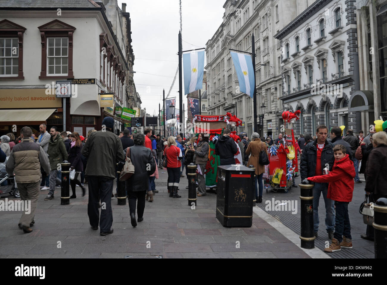 Welsh Supporters High Resolution Stock Photography and Images - Alamy