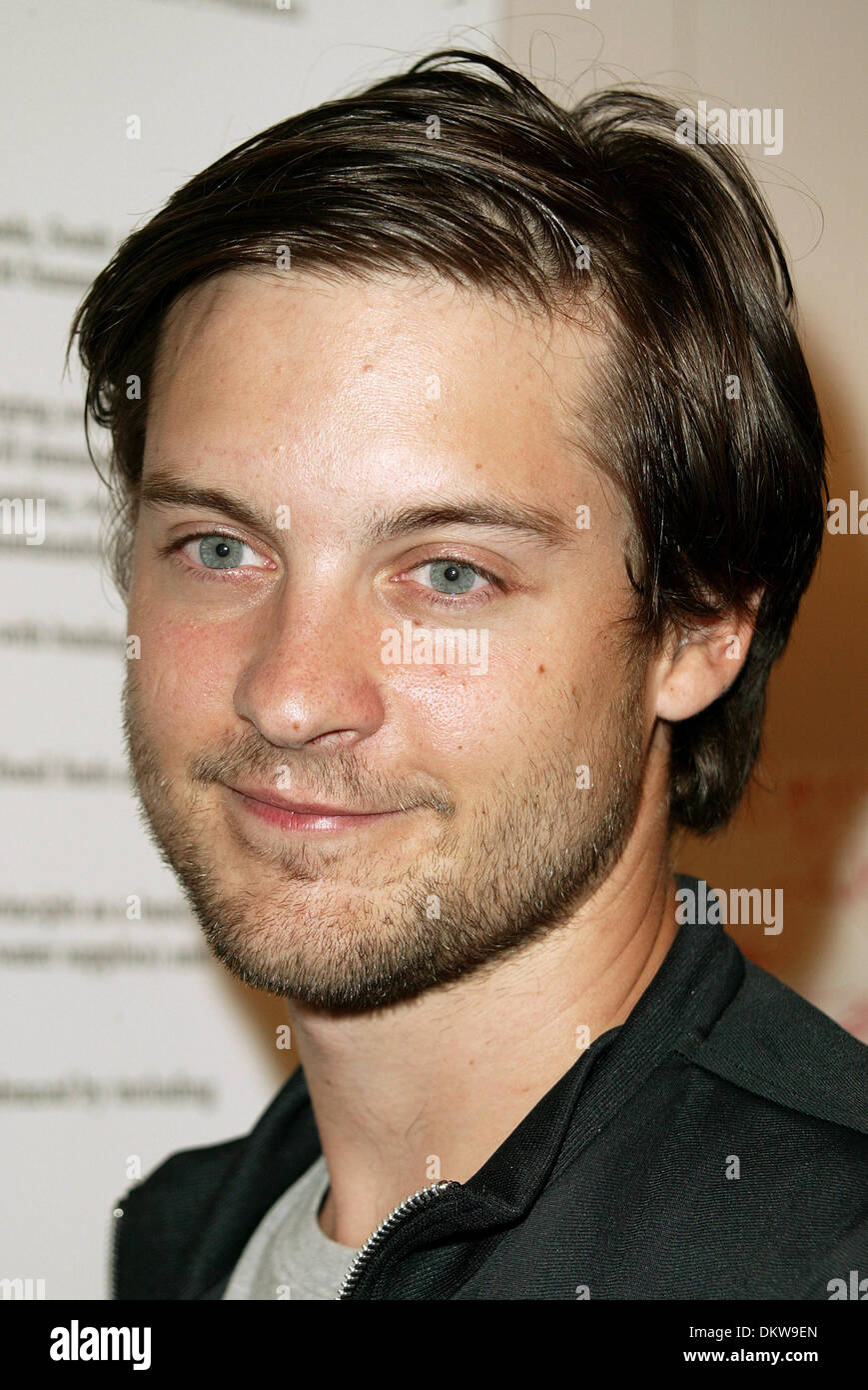TOBEY MAGUIRE.ACTOR.HOLLYWOOD, LOS ANGELES, USA.12/08/2002.LAB7387 ...
