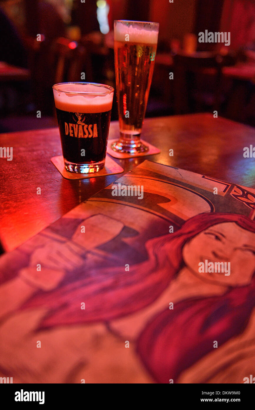 South America, Brazil, Rio de Janeiro, city, Rio, Devassa, beer, pub ...