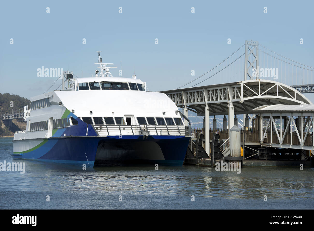 Fast Modern Ocean Ferries - Transportation Collection Stock Photo - Alamy
