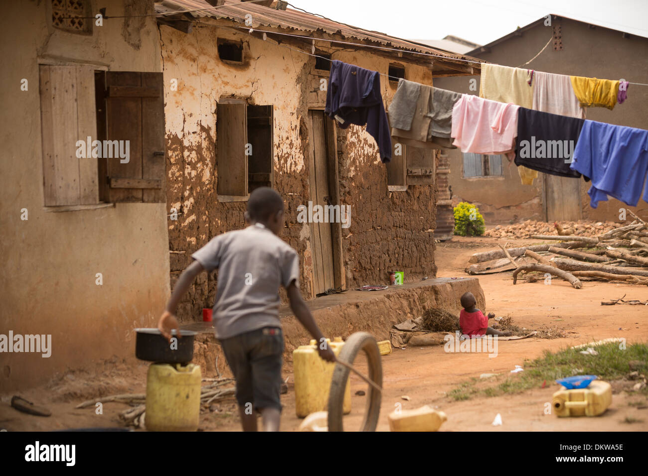 Poor Kids In Africa Houses