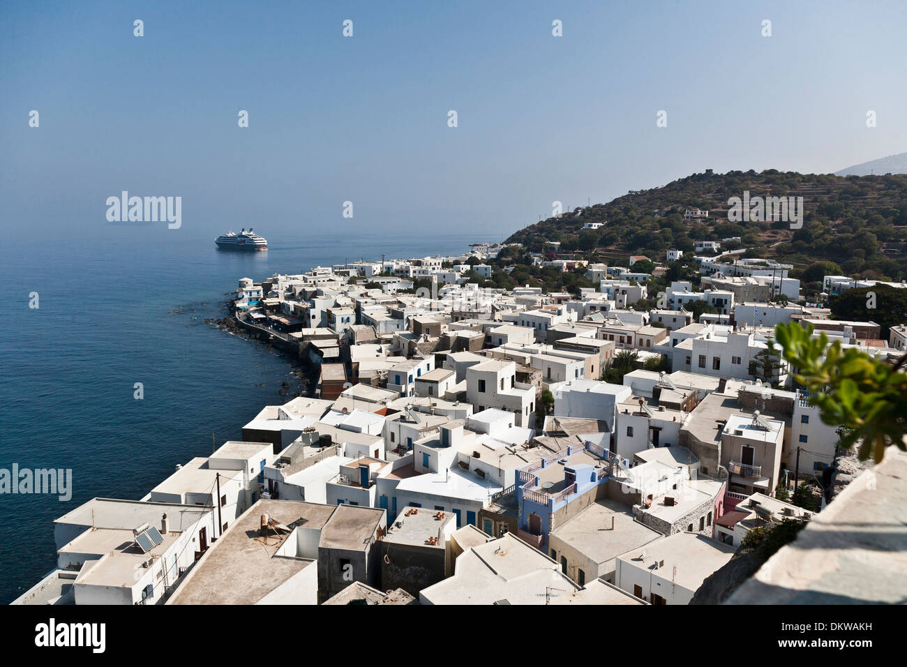 Nisyros Nissyros View view Dodekanese building construction Greece ...