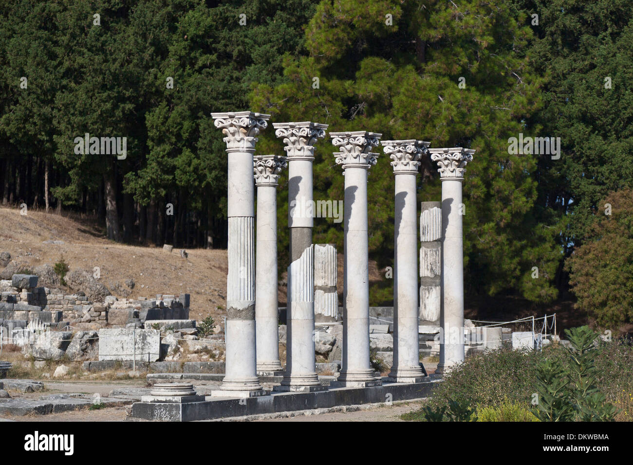 Kos Asklepeion excavation excavations excavation site building ...