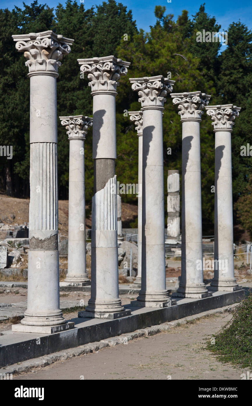 Kos Apollon Apollon temple Asklepeion excavation excavations excavation ...