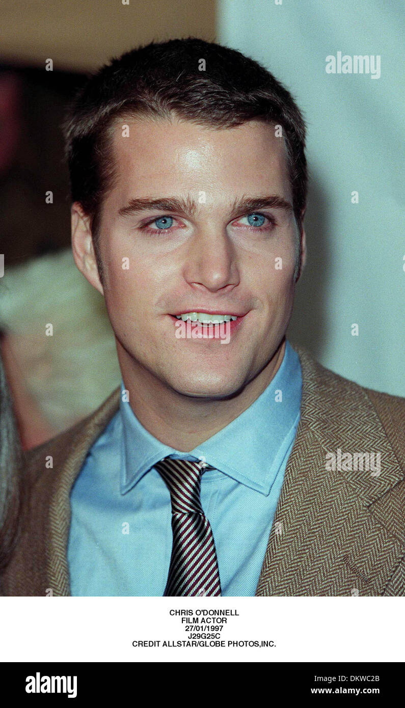 CHRIS O'DONNELL.FILM ACTOR.27/01/1997.J29G25C Stock Photo - Alamy