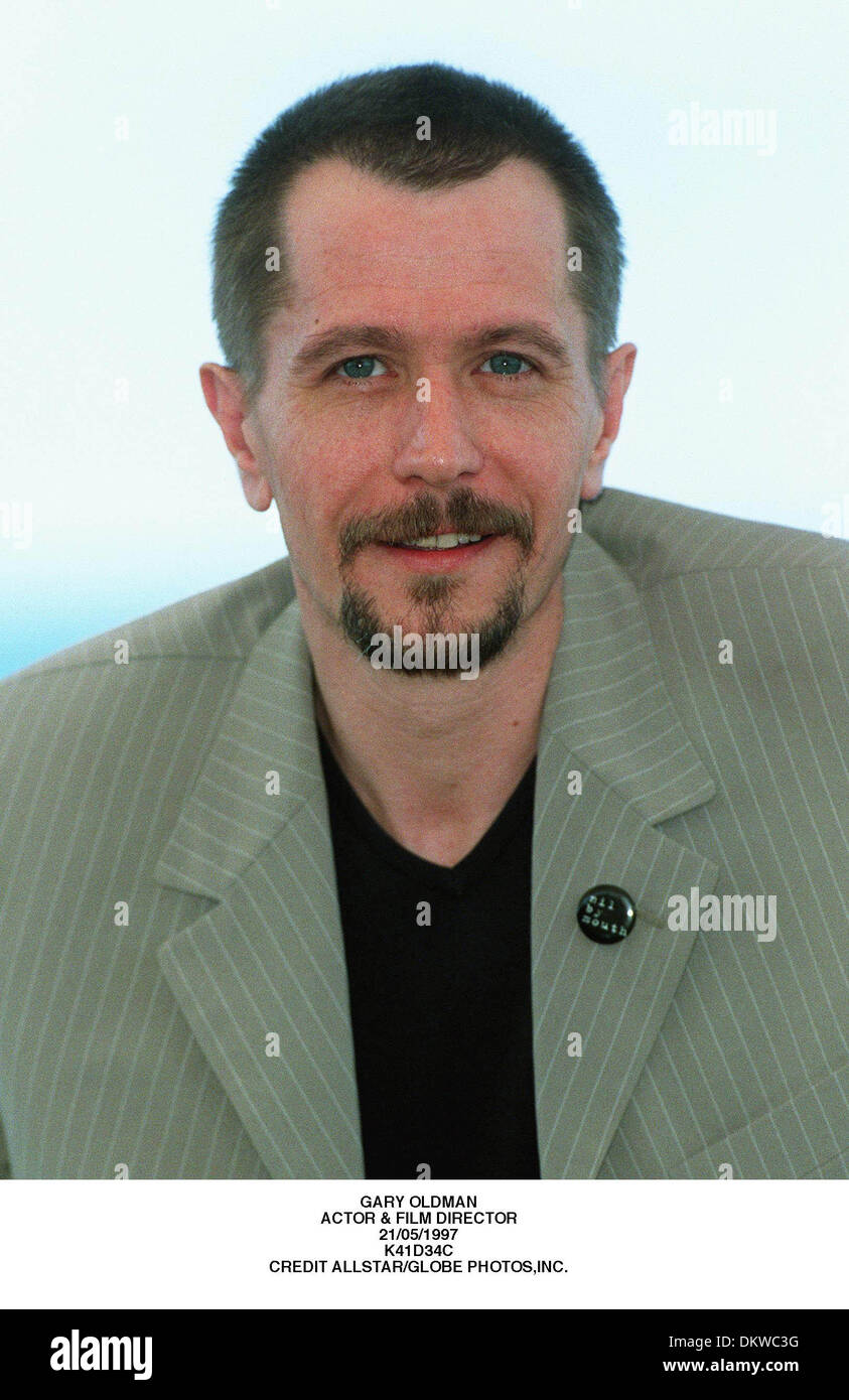 GARY OLDMAN.ACTOR & FILM DIRECTOR.21/05/1997.K41D34C Stock Photo - Alamy