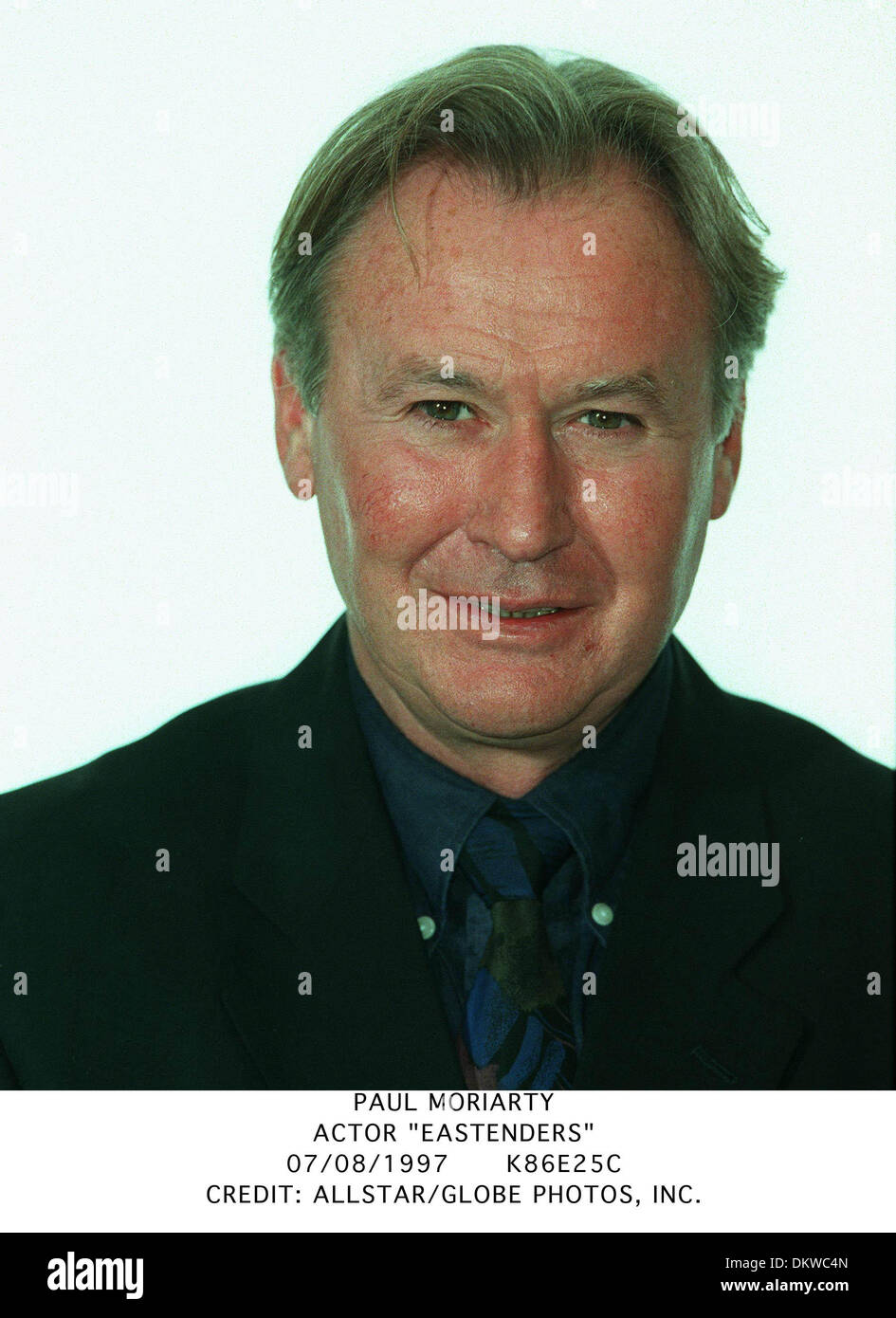PAUL MORIARTY.ACTOR ''EASTENDERS''.07/08/1997.K86E25C Stock Photo - Alamy