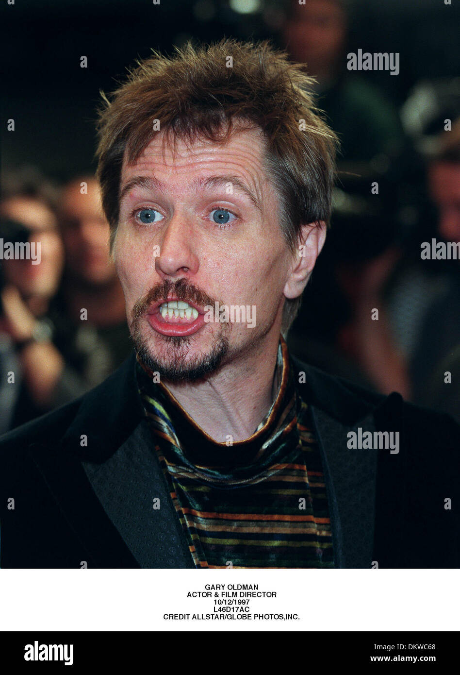GARY OLDMAN.ACTOR & FILM DIRECTOR.10/12/1997.L46D17AC Stock Photo - Alamy