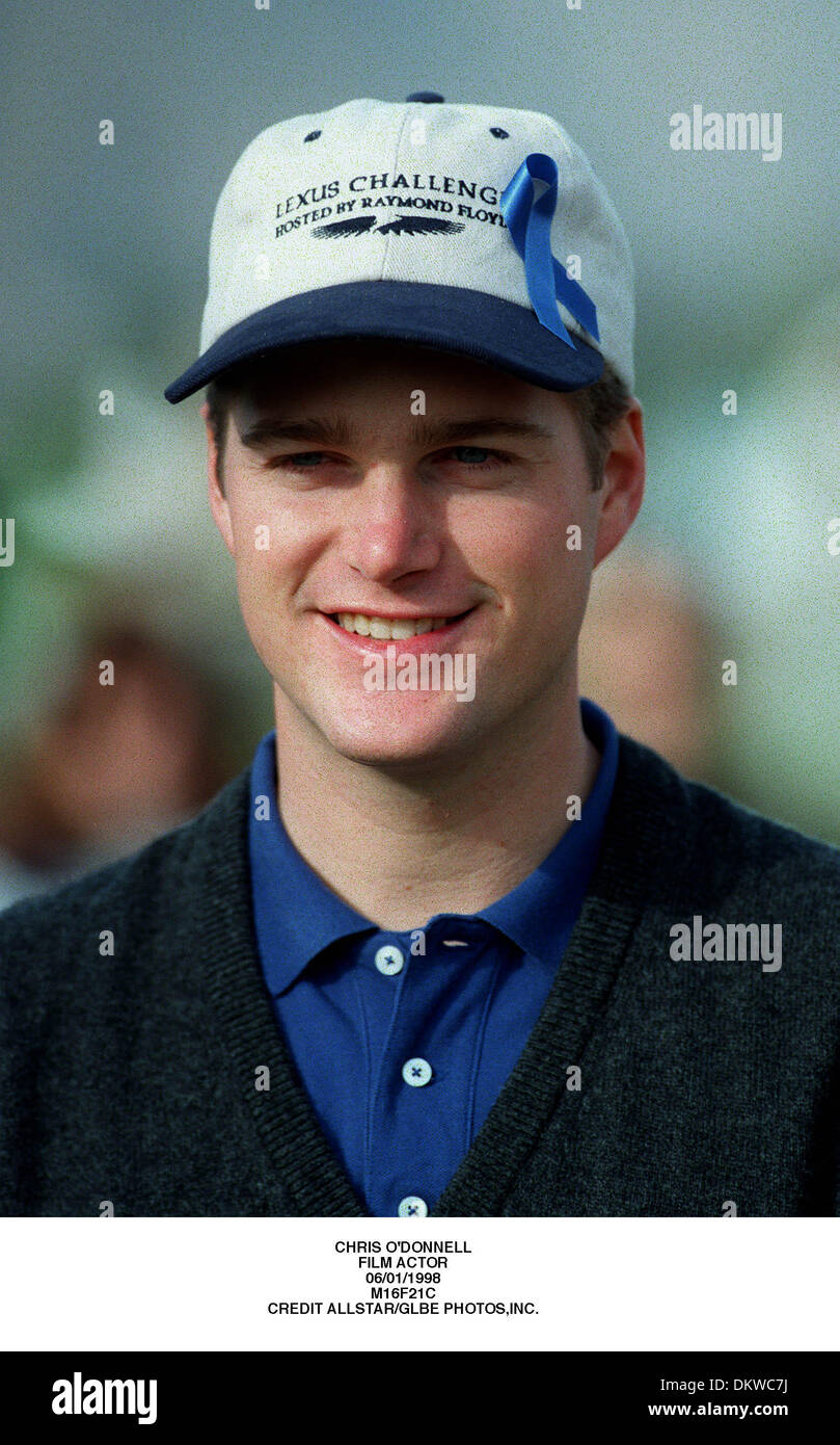 CHRIS O'DONNELL.FILM ACTOR.06/01/1998.M16F21C.CREDIT ALLSTR/GLBE Stock ...