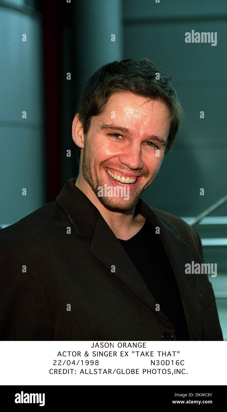 Jason orange of take that hi-res stock photography and images - Alamy