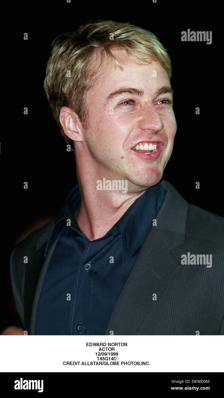 Edward norton 1999 hi-res stock photography and images - Alamy