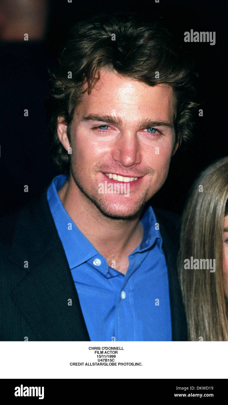 CHRIS O'DONNELL.FILM ACTOR.15/11/1999.U47B15C Stock Photo - Alamy