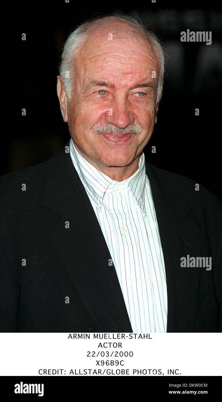 Armin mueller stahl actor hi-res stock photography and images - Alamy