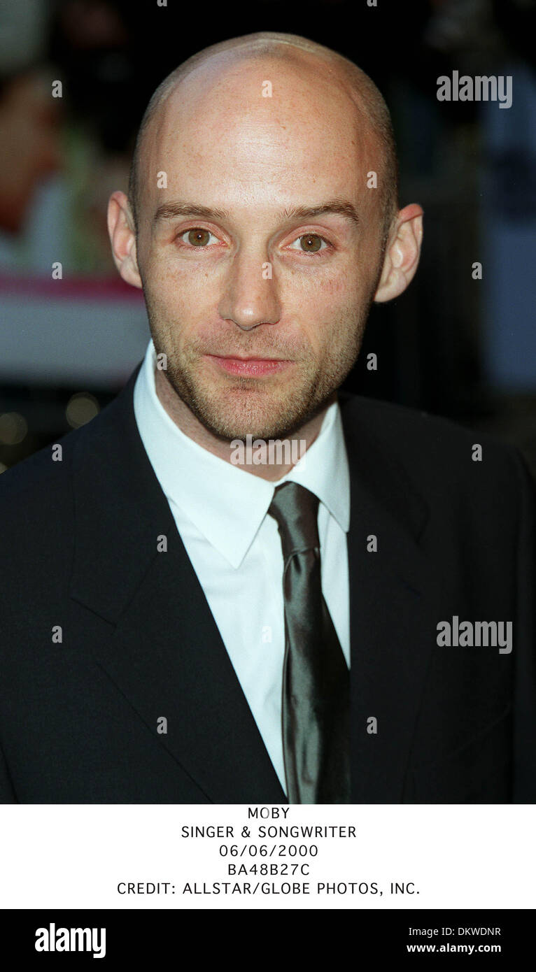 June 6, 2000 - MOBY.SINGER & SONGWRITER.06/06/2000.BA48B27C.CREDIT ...
