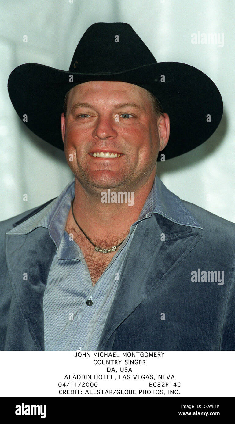 Nov. 4, 2000 - ALADDIN HOTEL, LAS VEGAS, NEVA - JOHN MICHAEL MONTGOMERY ...