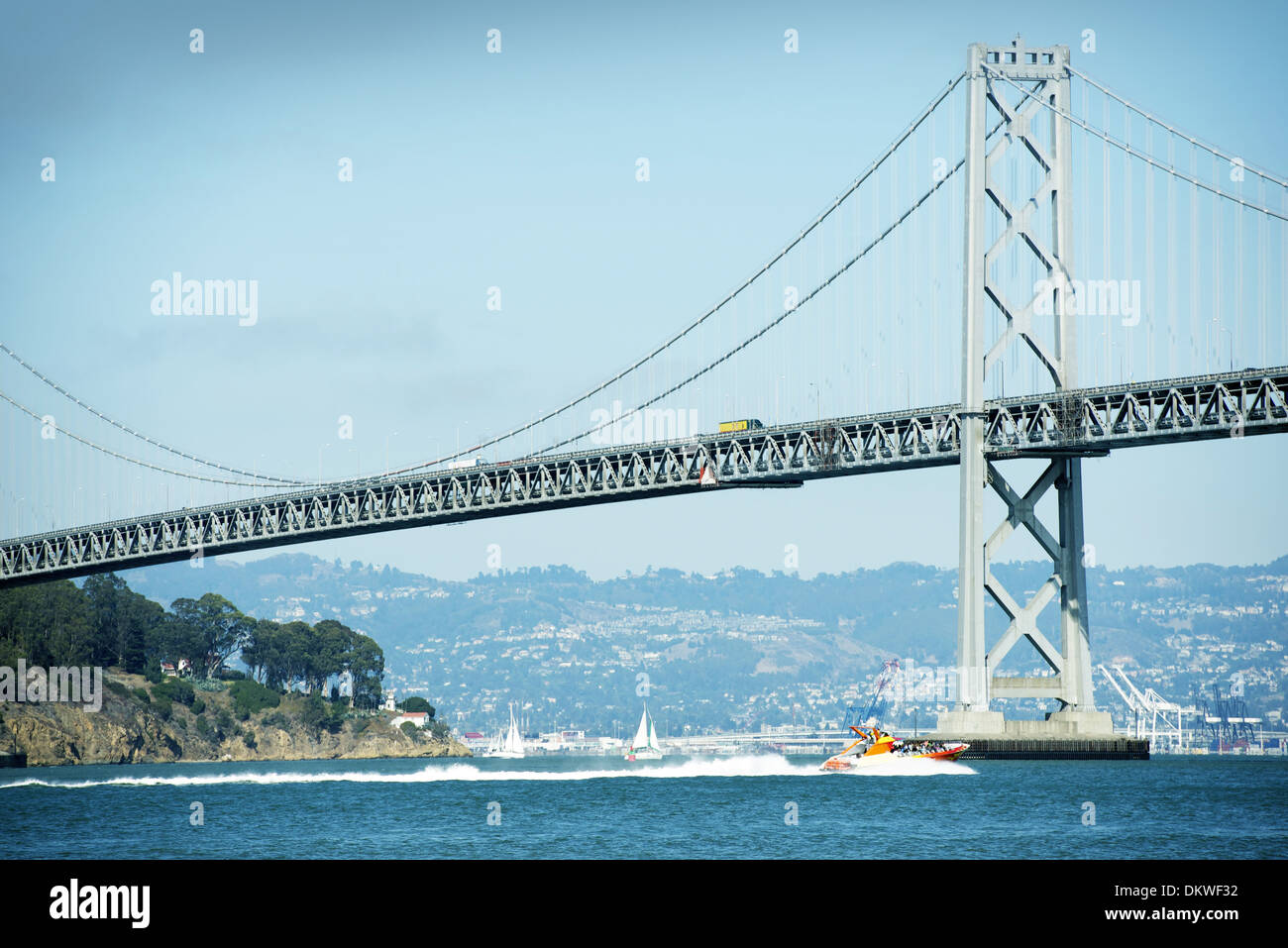 San Francisco â€“ Oakland Bay Bridge in California, USA Stock Photo - Alamy