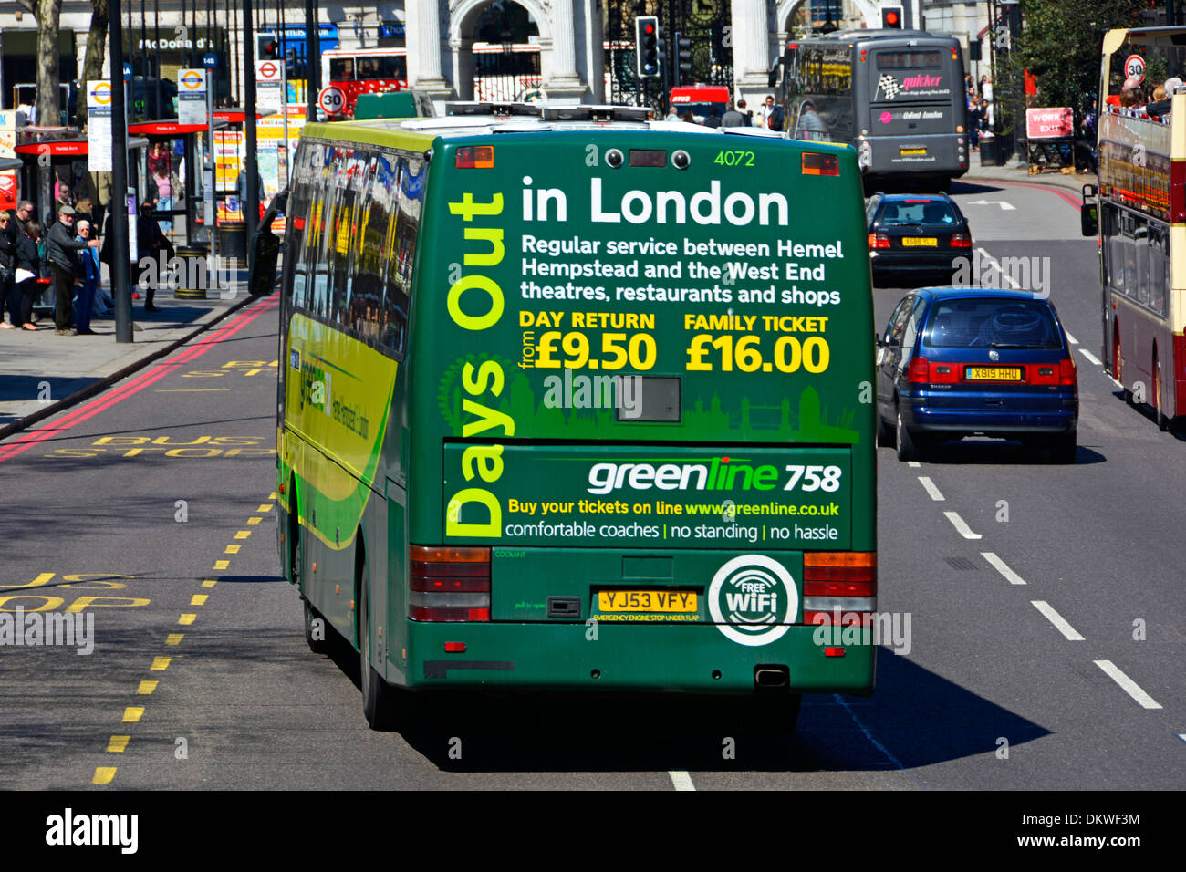 Greenline coach hi-res stock photography and images - Alamy