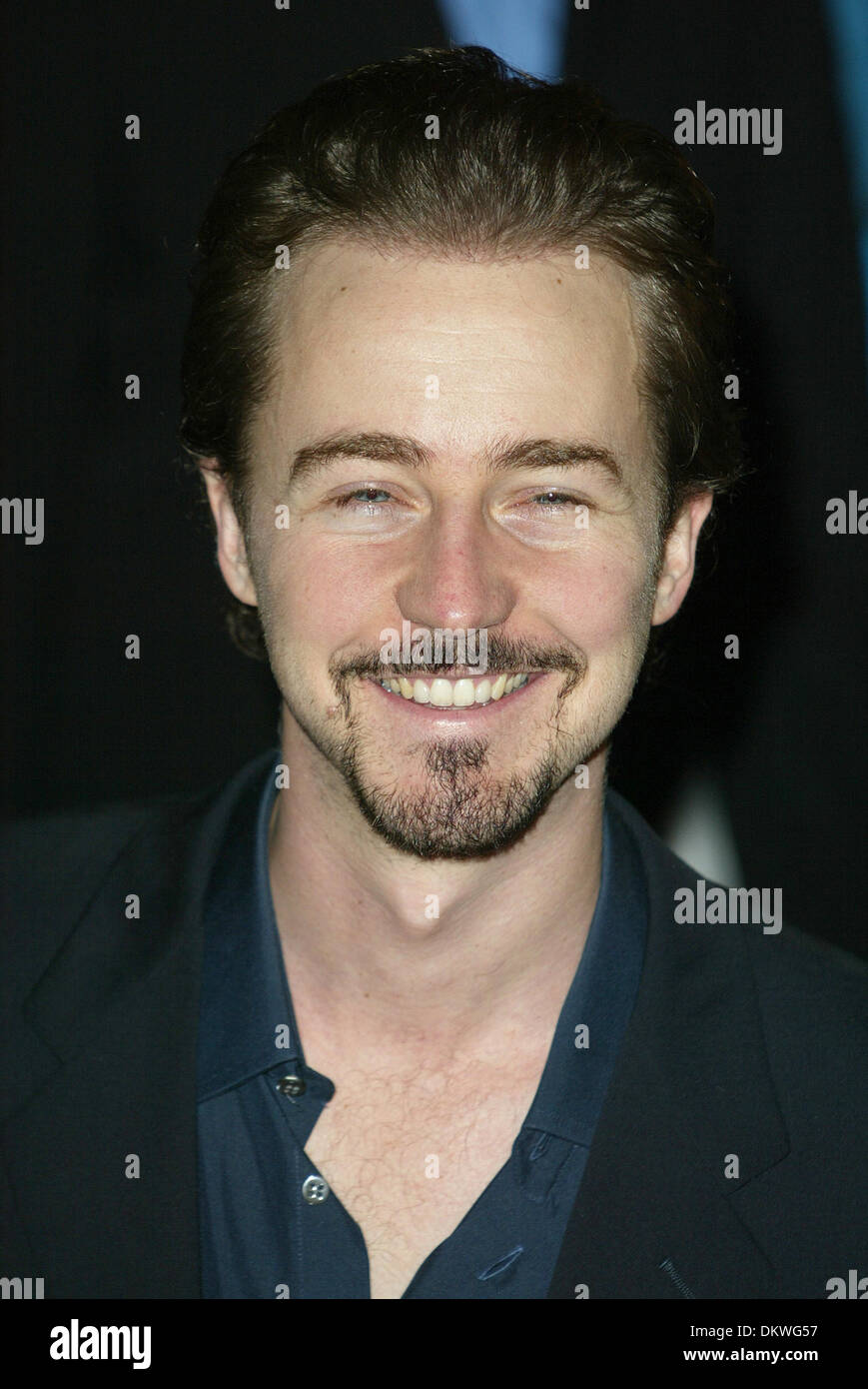 EDWARD NORTON.ACTOR.LA, LA, USA.14/10/2002.LAC9835 Stock Photo - Alamy