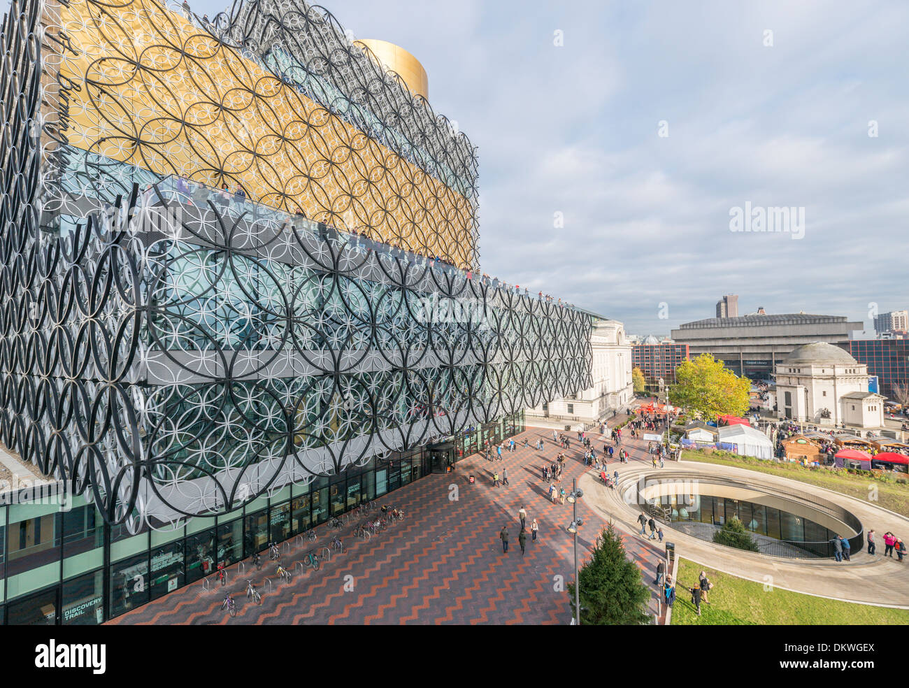 The new Library of Birmingham, England Stock Photo - Alamy