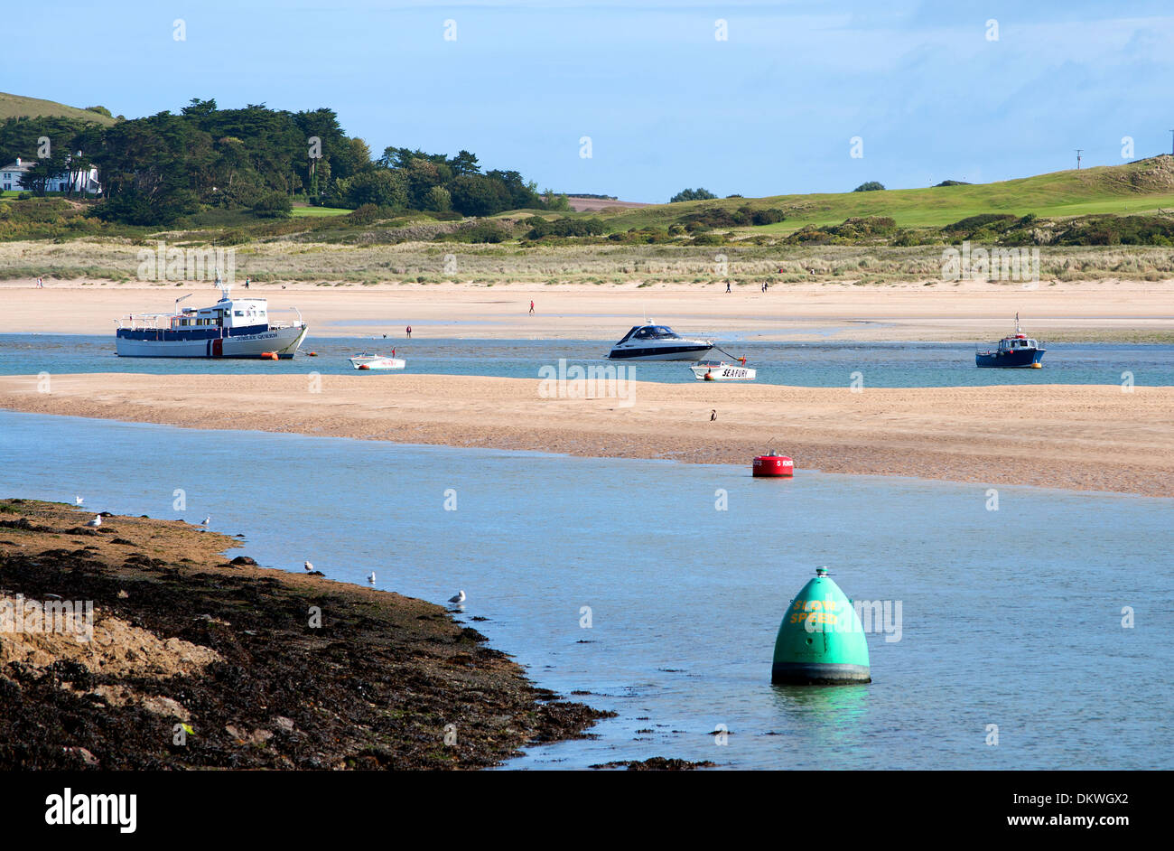 Camel estuary padstow cornwall uk hi-res stock photography and images ...