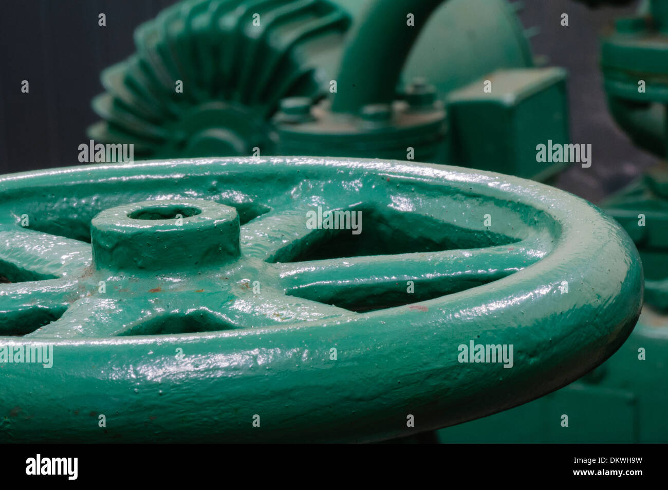 Wheel valve on old hi-res stock photography and images - Alamy