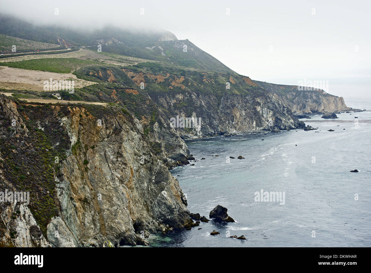 Big Sur - Central Coast of California. Rocky Cliffs. Nature Photo ...