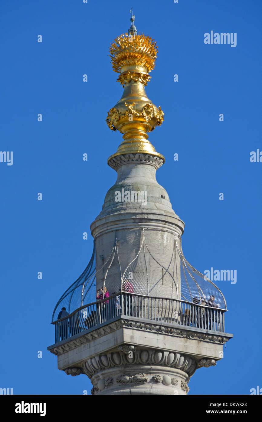 Great fire of london monument hi-res stock photography and images - Alamy