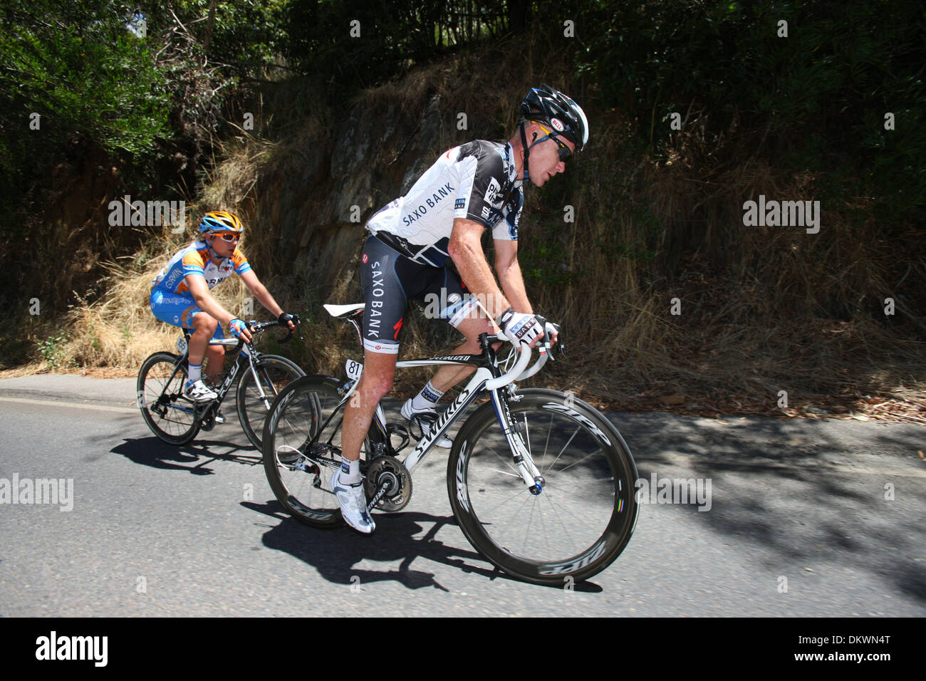 Jan 21, 2010 - Adelaide, Australia - STUART O'GRADY lead rider with ...