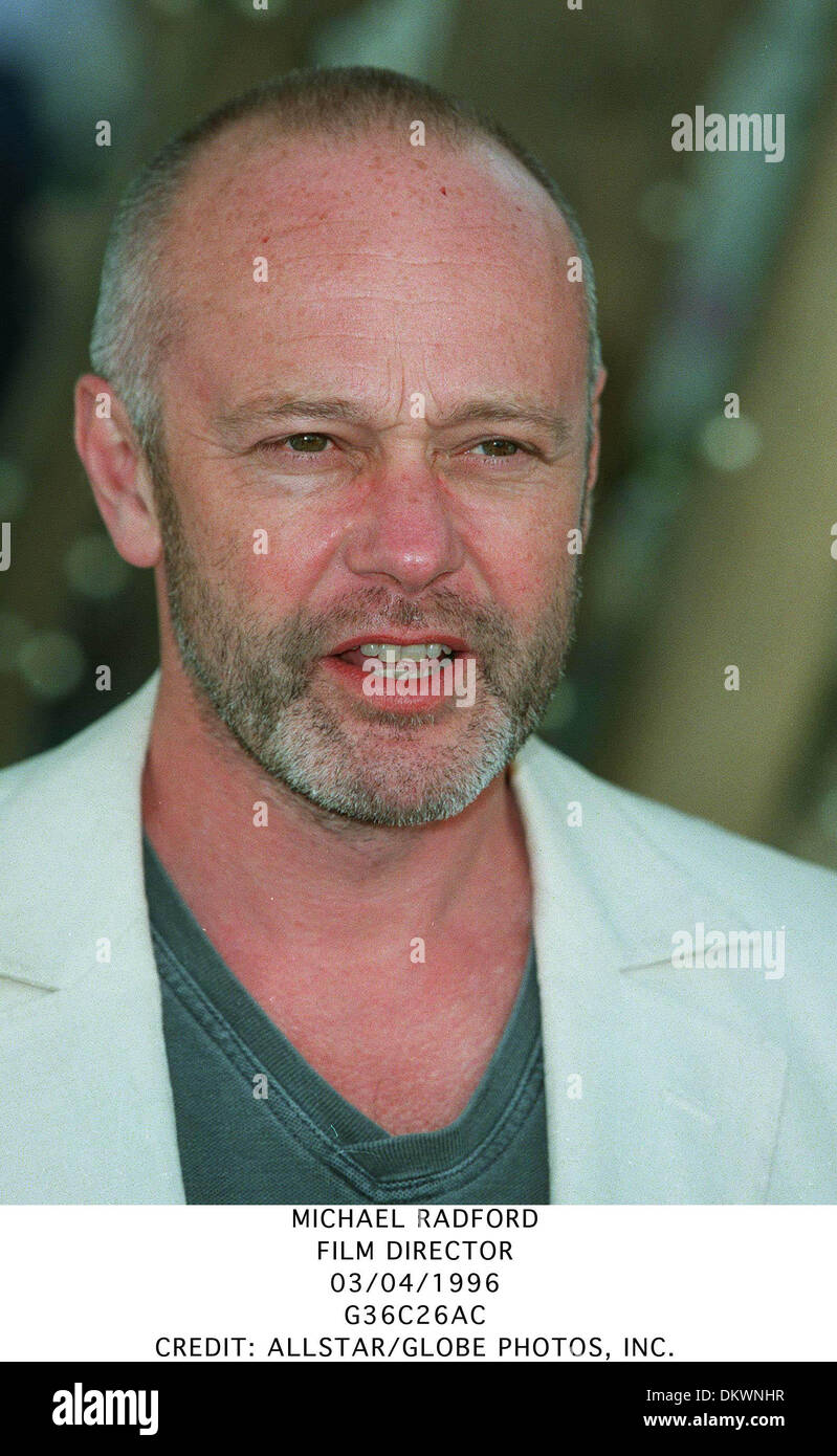 MICHAEL RADFORD.FILM DIRECTOR.03/04/1996.G36C26AC Stock Photo - Alamy