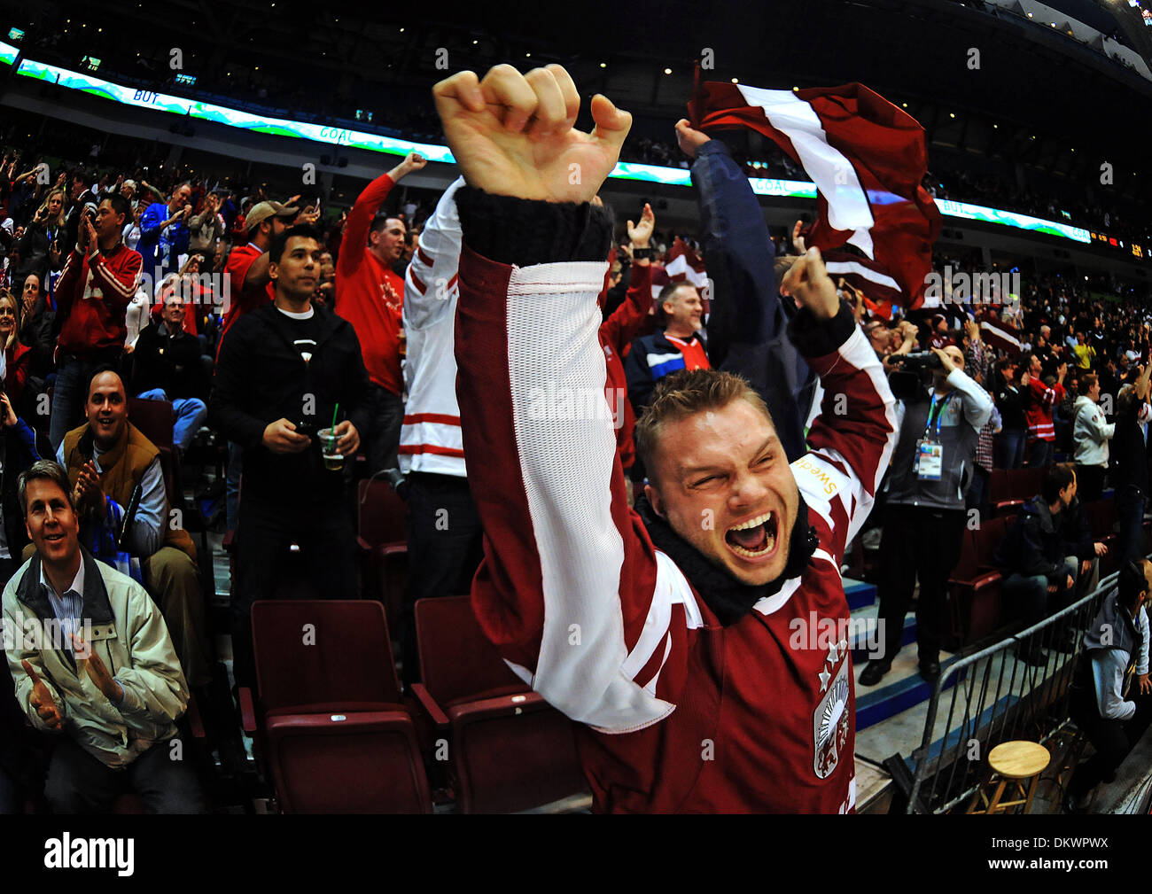 Latvian hockey team olympics hi-res stock photography and images - Alamy