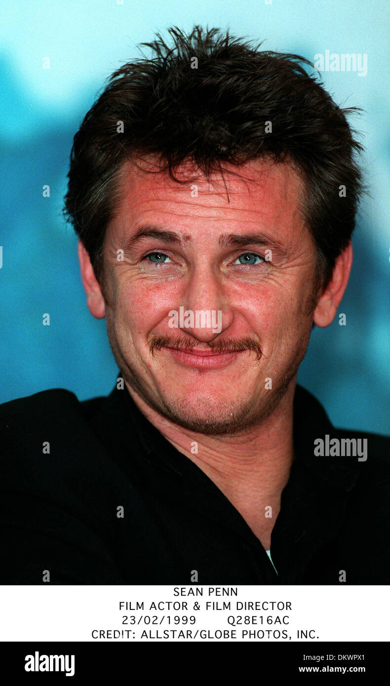 SEAN PENN.FILM ACTOR & FILM DIRECTOR.23/02/1999.Q28E16AC Stock Photo ...