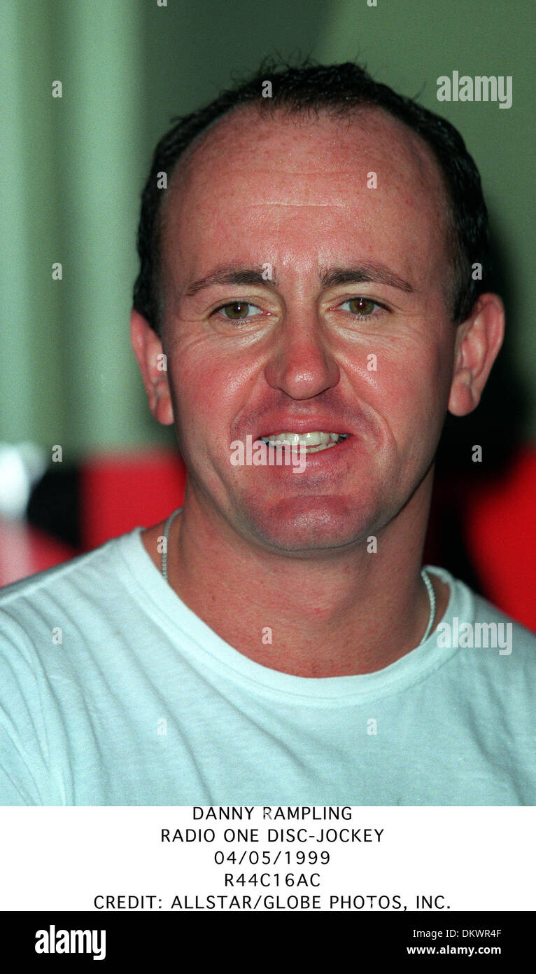 DANNY RAMPLING.RADIO ONE DISC-JOCKEY.04/05/1999.R44C16AC Stock Photo ...