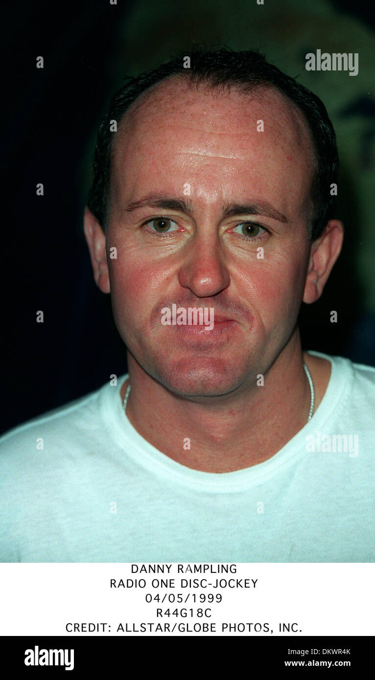 DANNY RAMPLING.RADIO ONE DISC-JOCKEY.04/05/1999.R44G18C Stock Photo - Alamy