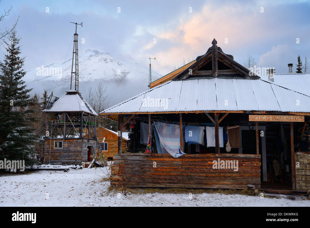 Wiseman Alaska High Resolution Stock Photography and Images - Alamy