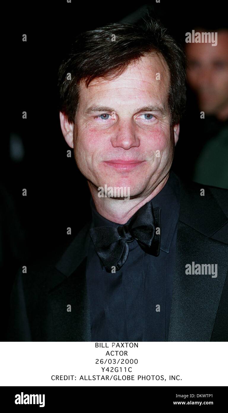 Mar. 26, 2000 - BILL PAXTON.ACTOR.26/03/2000.Y42G11C.CREDIT:(Credit ...