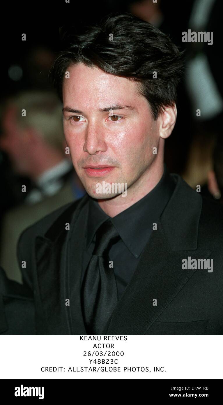 Mar. 26, 2000 - KEANU REEVES.ACTOR.26/03/2000.Y48B23C.CREDIT:(Credit ...