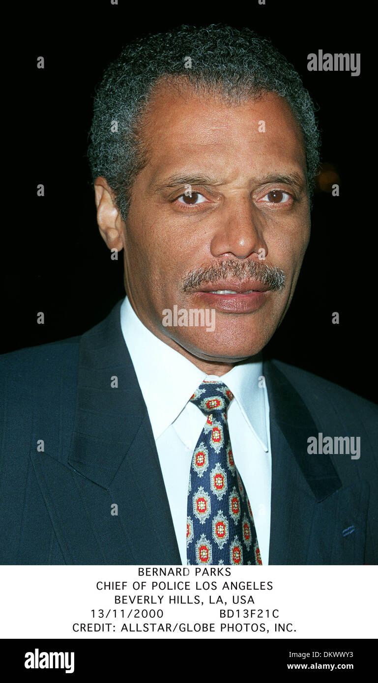Police chief bernard parks hi-res stock photography and images - Alamy