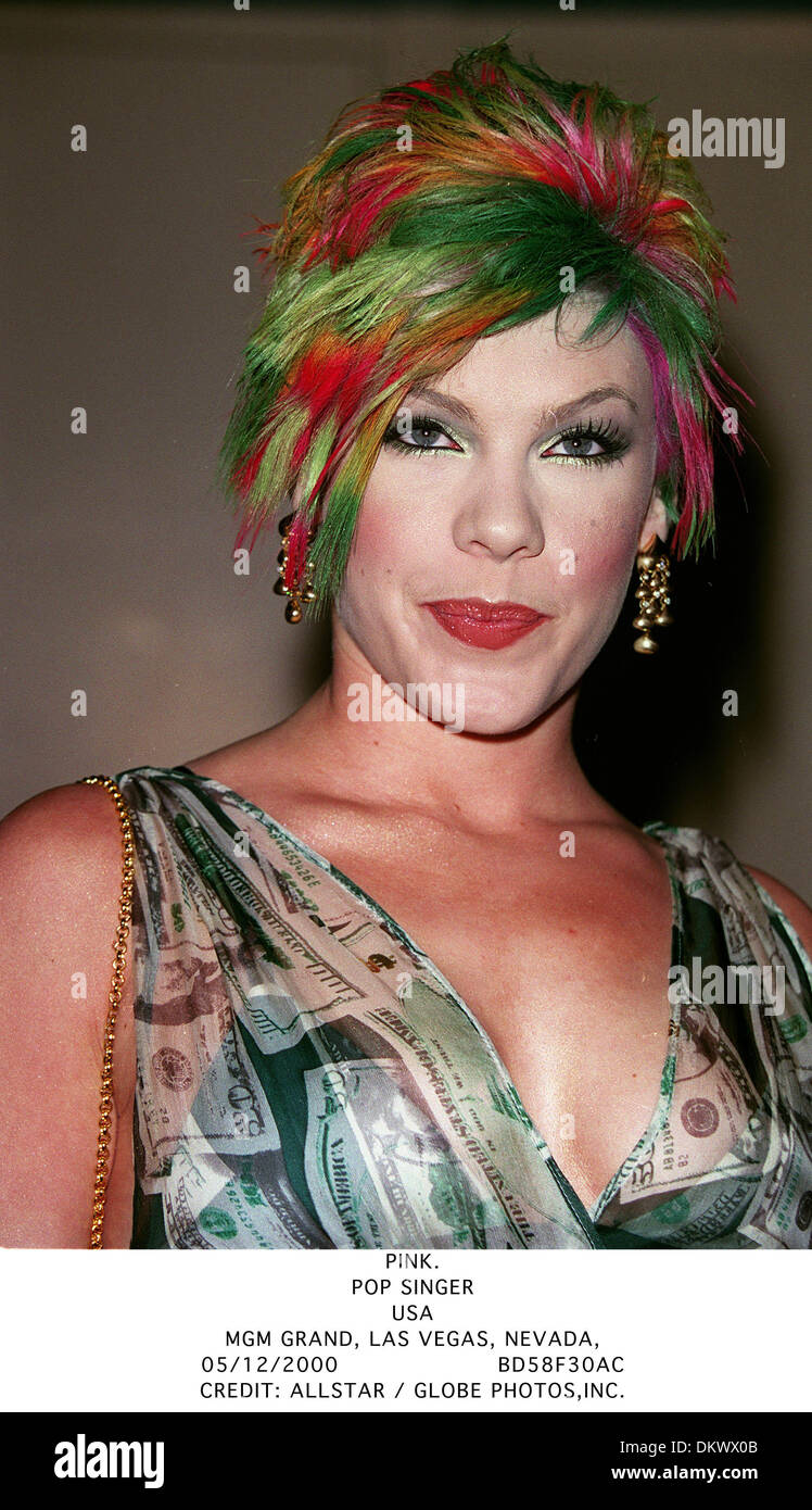 Dec. 5, 2000 - MGM GRAND, LAS VEGAS, NEVADA - PINK..POP SINGER.USA.MGM ...