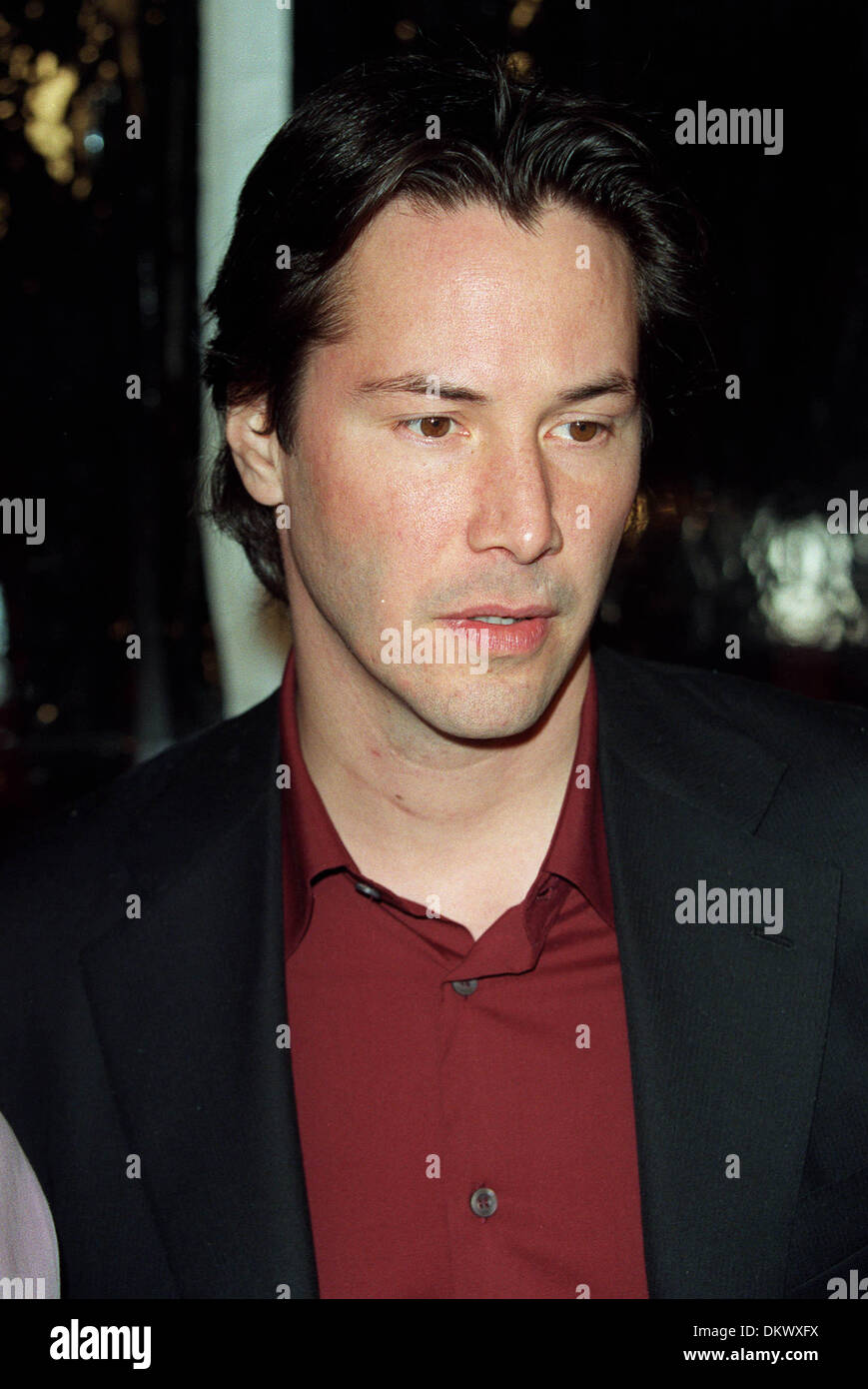 KEANU REEVES.ACTOR.WESTWOOD, LA, USA.12/02/2001.BF29B7AC Stock Photo ...