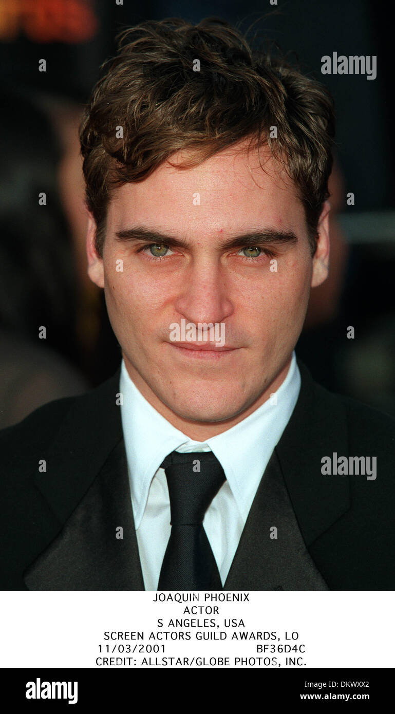 Joaquin phoenix screen actors guild hi-res stock photography and images ...