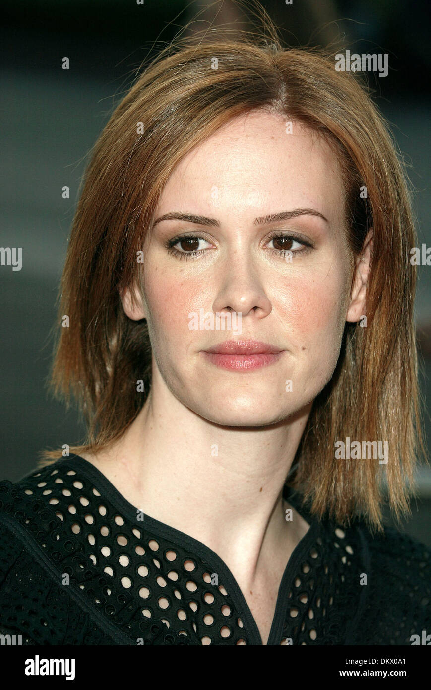 SARAH PAULSON.ACTRESS. HILLS, L.A USA.PACIFIC DESIGN CENTRE, BEVERLY.07 ...