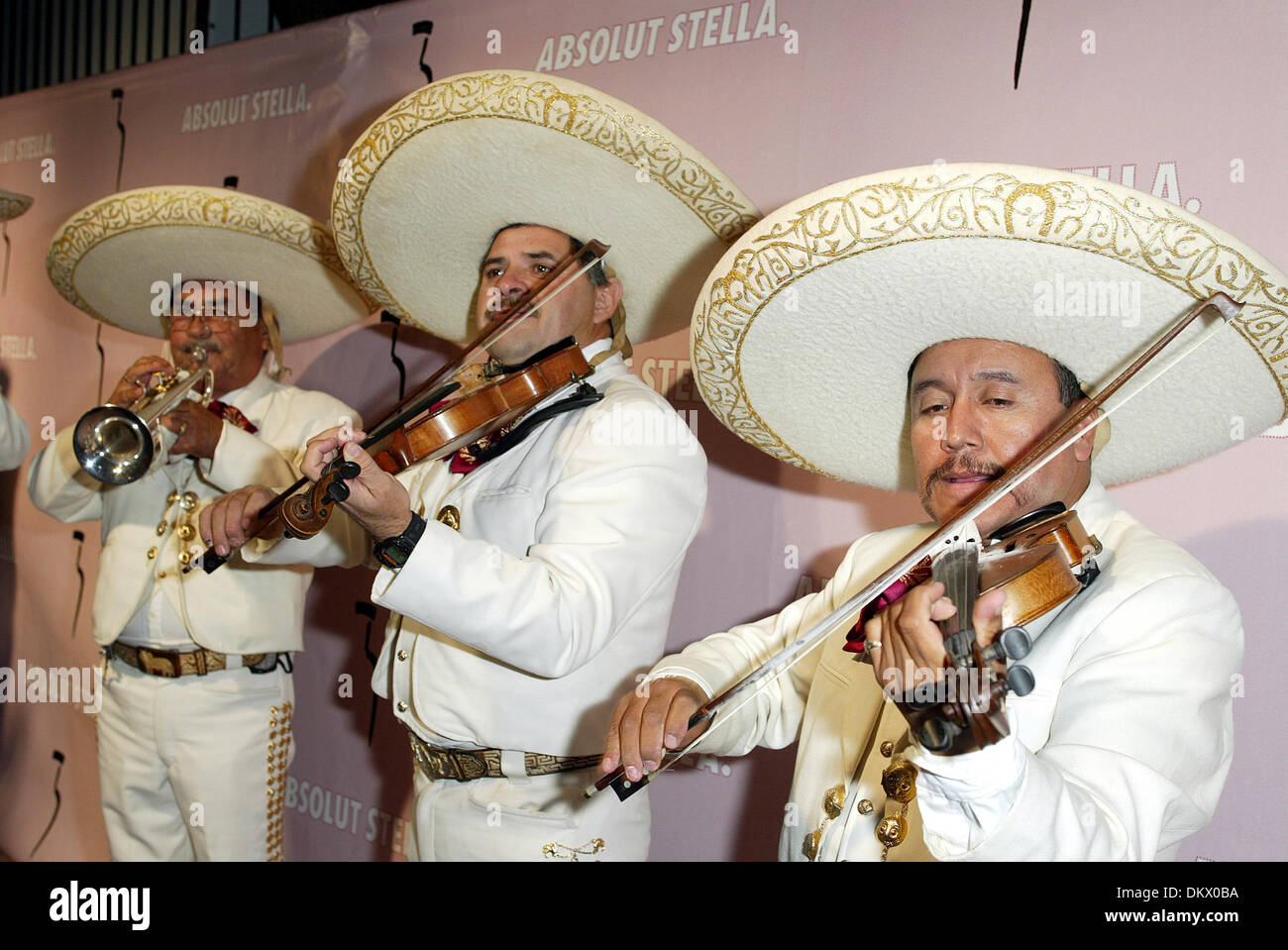 MARIACHI PLAYERS.MEXICAN BAND.S ANGELES, USA.CHATEAU MARMONT, HOLLYWOOD ...