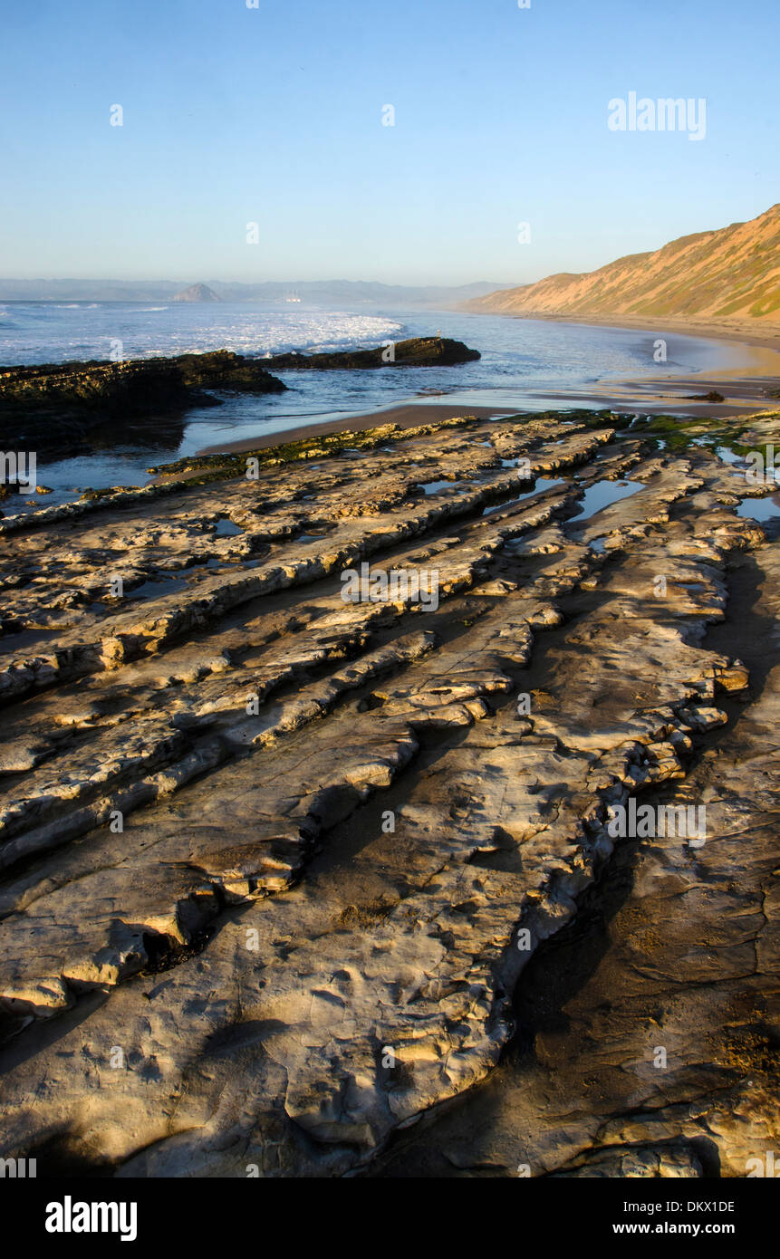 USA, United States, America, California, central coast, sea, coast ...