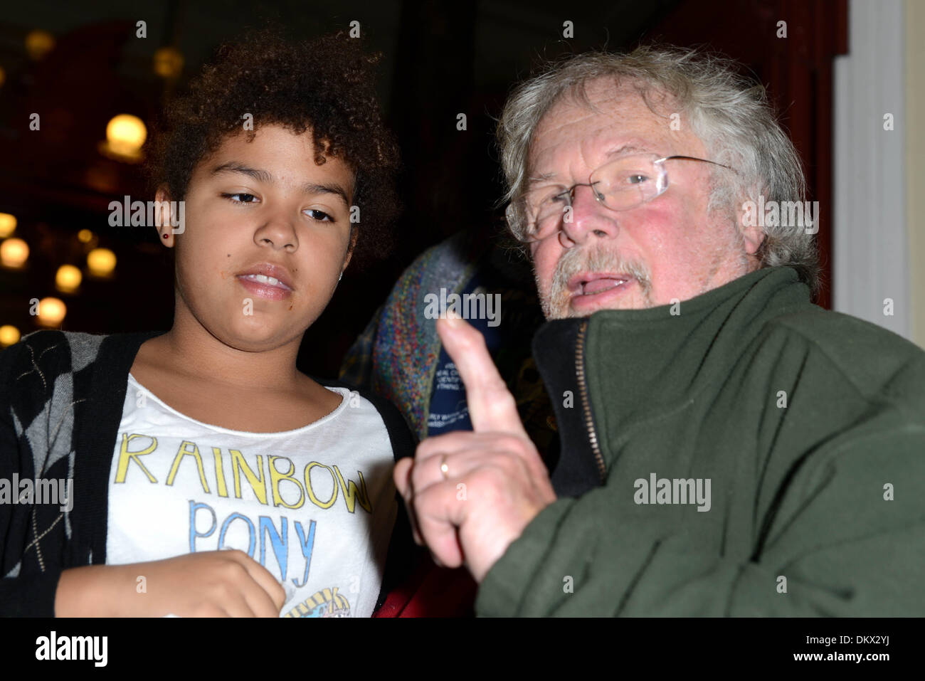 Bill Oddie attends the 'Aladdin' celebrity press night at New Wimbledon ...