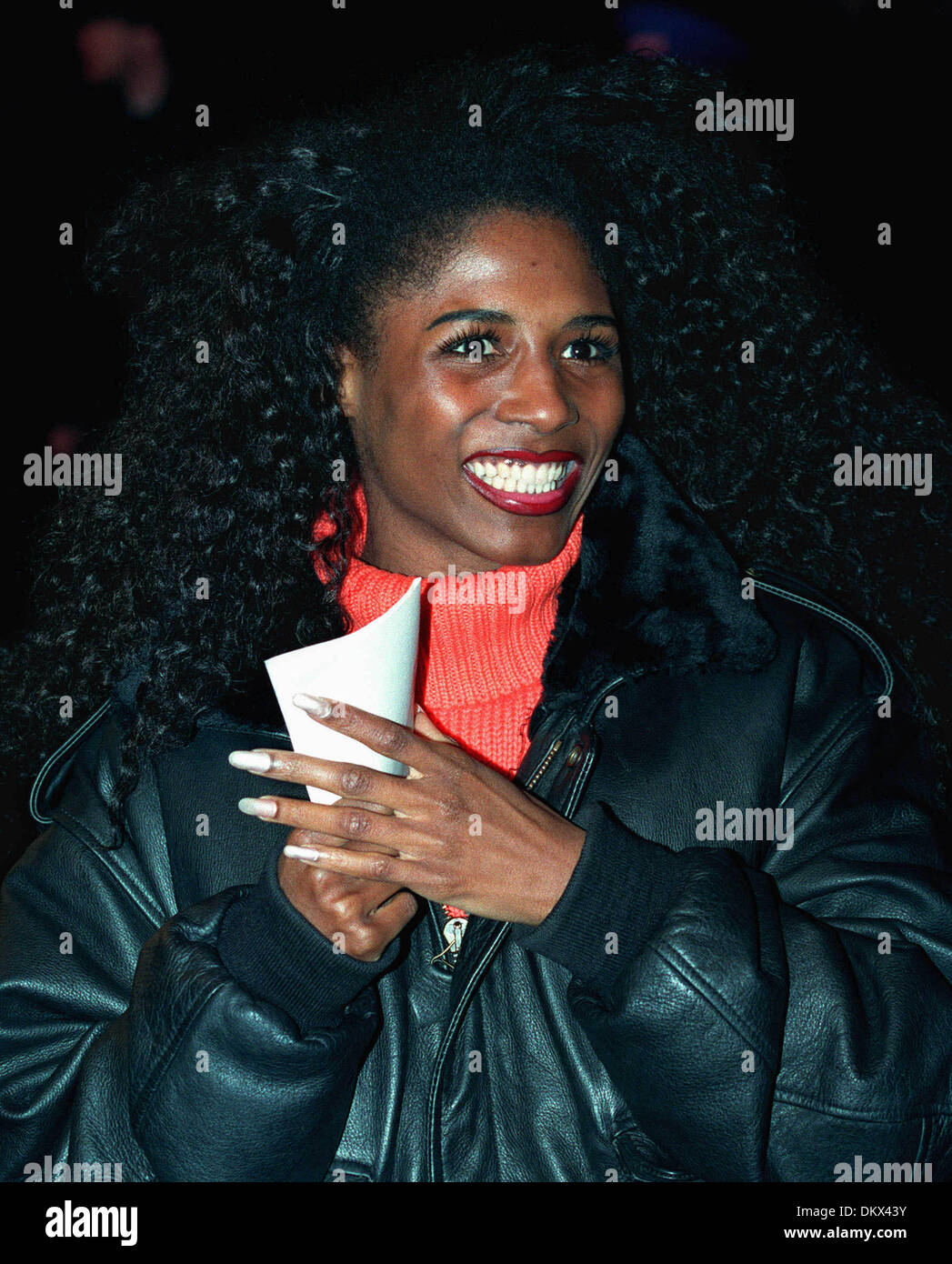 SINITTA.SINGER & ACTRESS.25/01/1993.A36A10C Stock Photo - Alamy