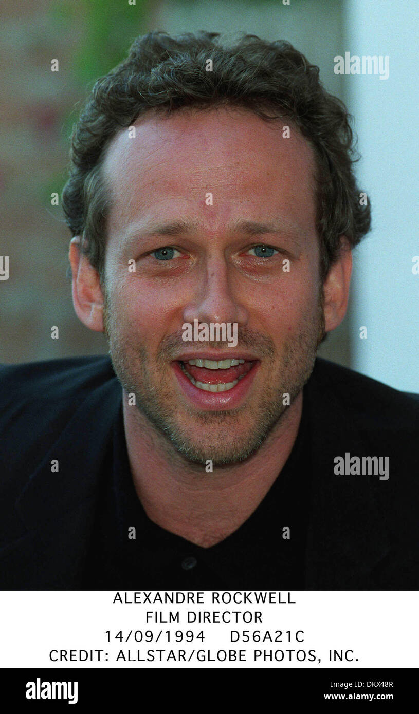 ALEXANDRE ROCKWELL.FILM DIRECTOR.14/09/1994.D56A21C Stock Photo - Alamy