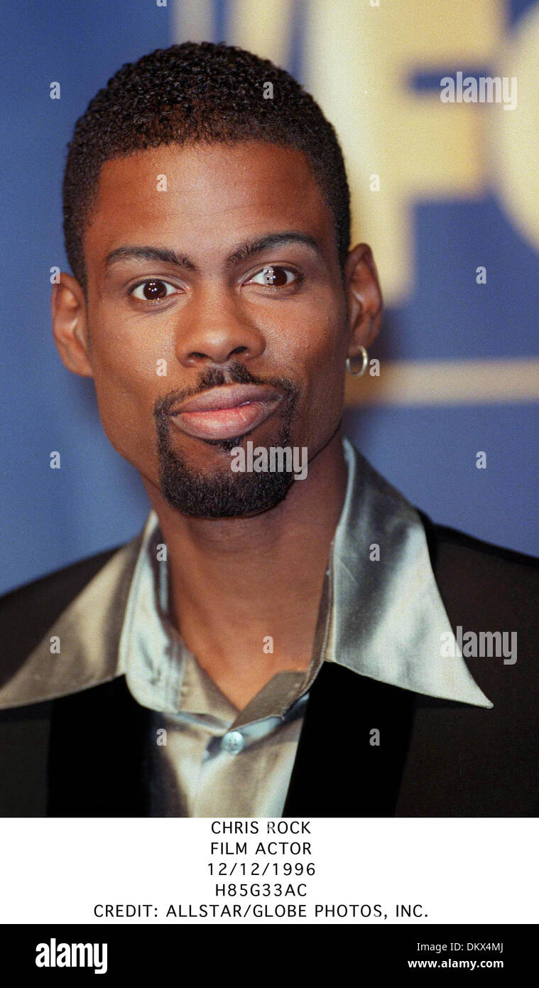 CHRIS ROCK.FILM ACTOR.12/12/1996.H85G33AC Stock Photo - Alamy