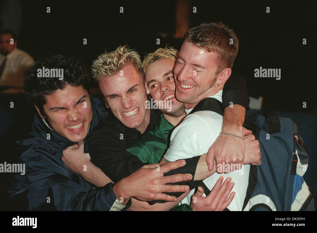 SIMON SAYS.POP GROUP.15/01/1999.P95E30AC Stock Photo - Alamy