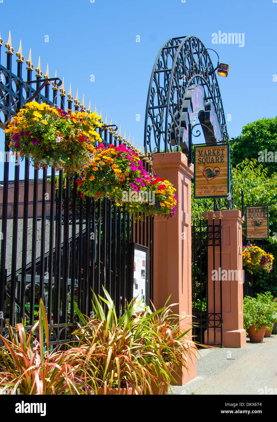 British columbia market square victoria hi-res stock photography and ...